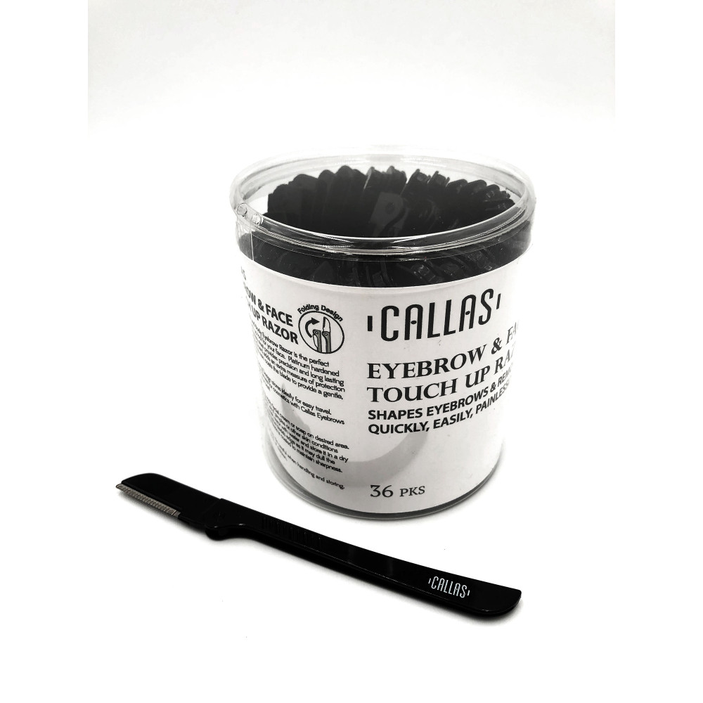 Callas Eyebrow Touchup Razor - 36 pcs (BUCK)