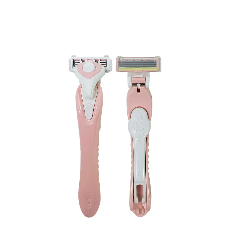 Feather Piany St Shaving Razor For Ladies For Back and Body With 2 ...