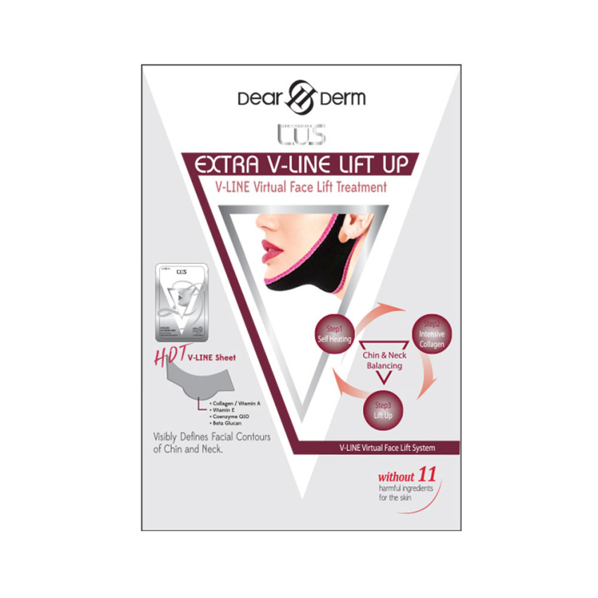 Lus Extra V-Line Lift Up (Beauty V-Line Face) - Band + 7 Sheets